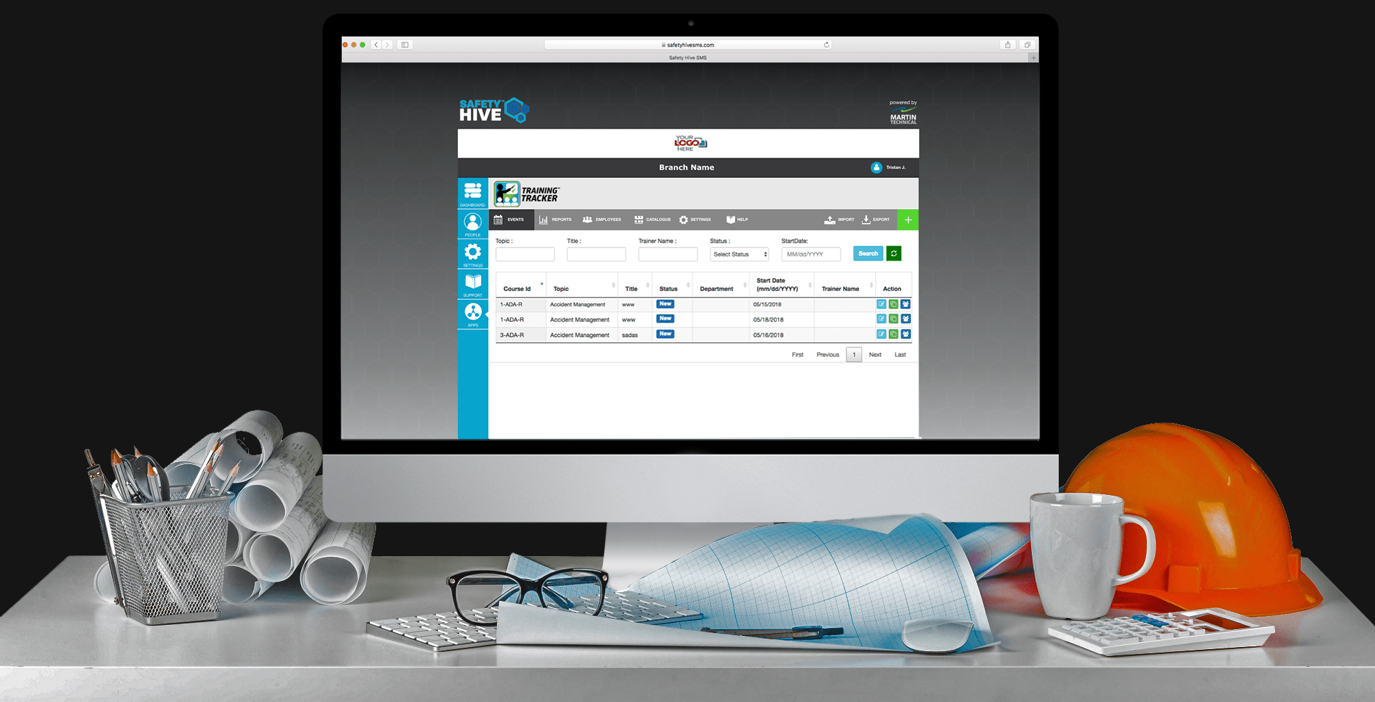 Training Tracker Software - SafetyHive LLC